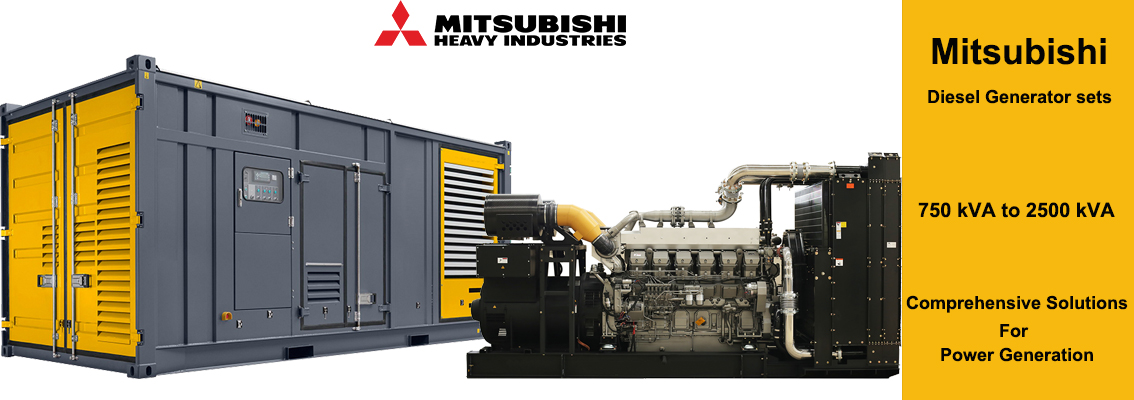 Mitsubishi Diesel Generator - Jinte Power